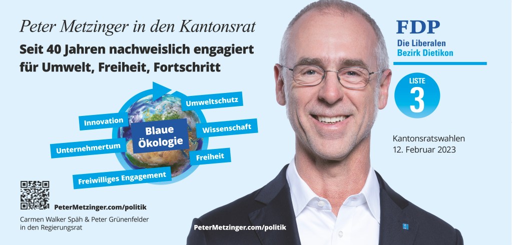 Peter Metzinger in den Kantonsrat - Mr. Campaigning